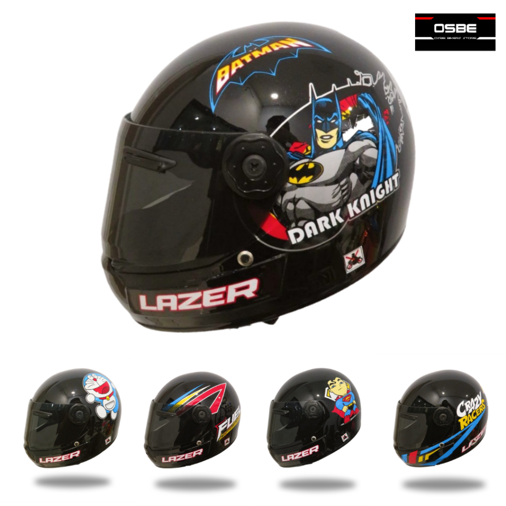 Jual (PROMO) HELM FULL FACE ANAK WEST/HELM ANAK LAZER/ FULL FACE MOTIF ...
