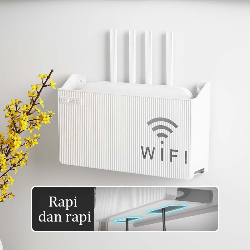 Jual Rak Kotak Wifi Tempat Wireless Wifi Router Dekorasi Dinding ...