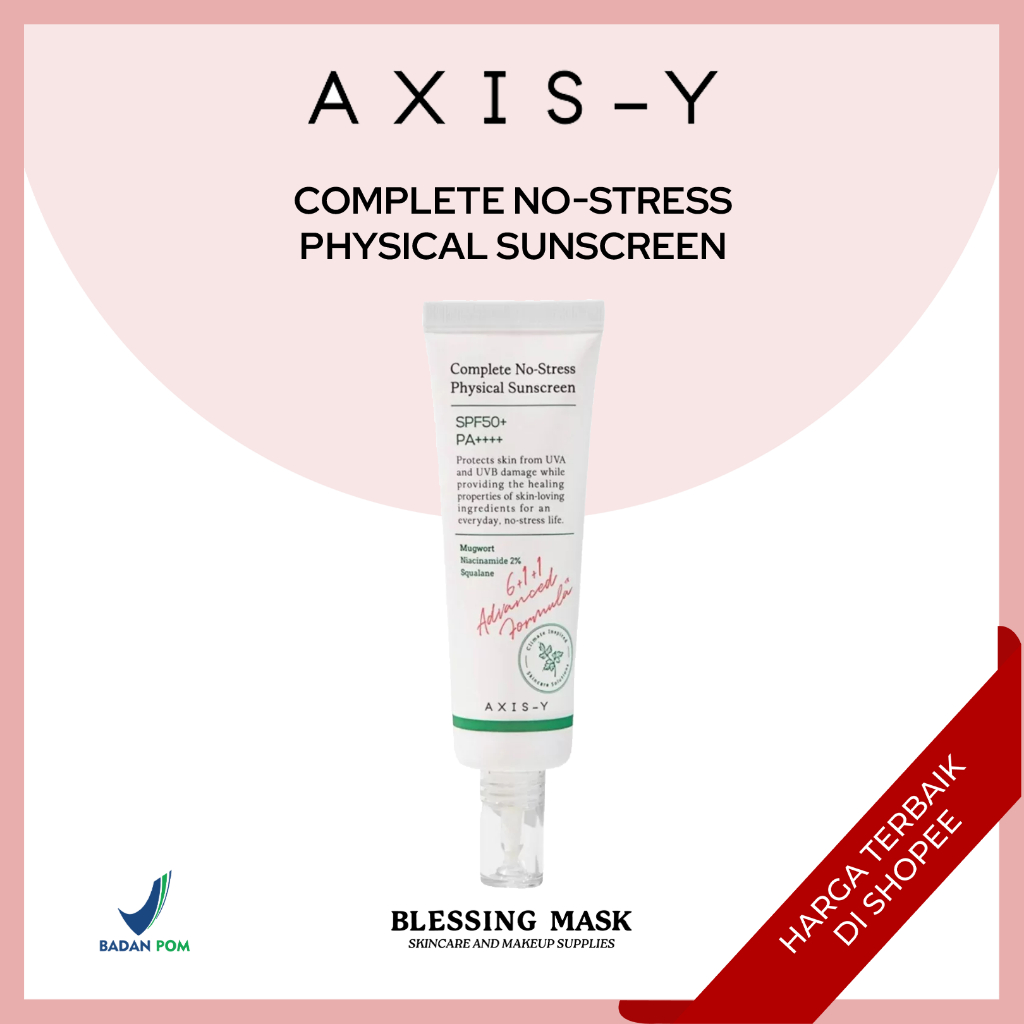 Jual AXIS-Y - Complete No-Stress Physical Sunscreen Version 3 - 10mL ...