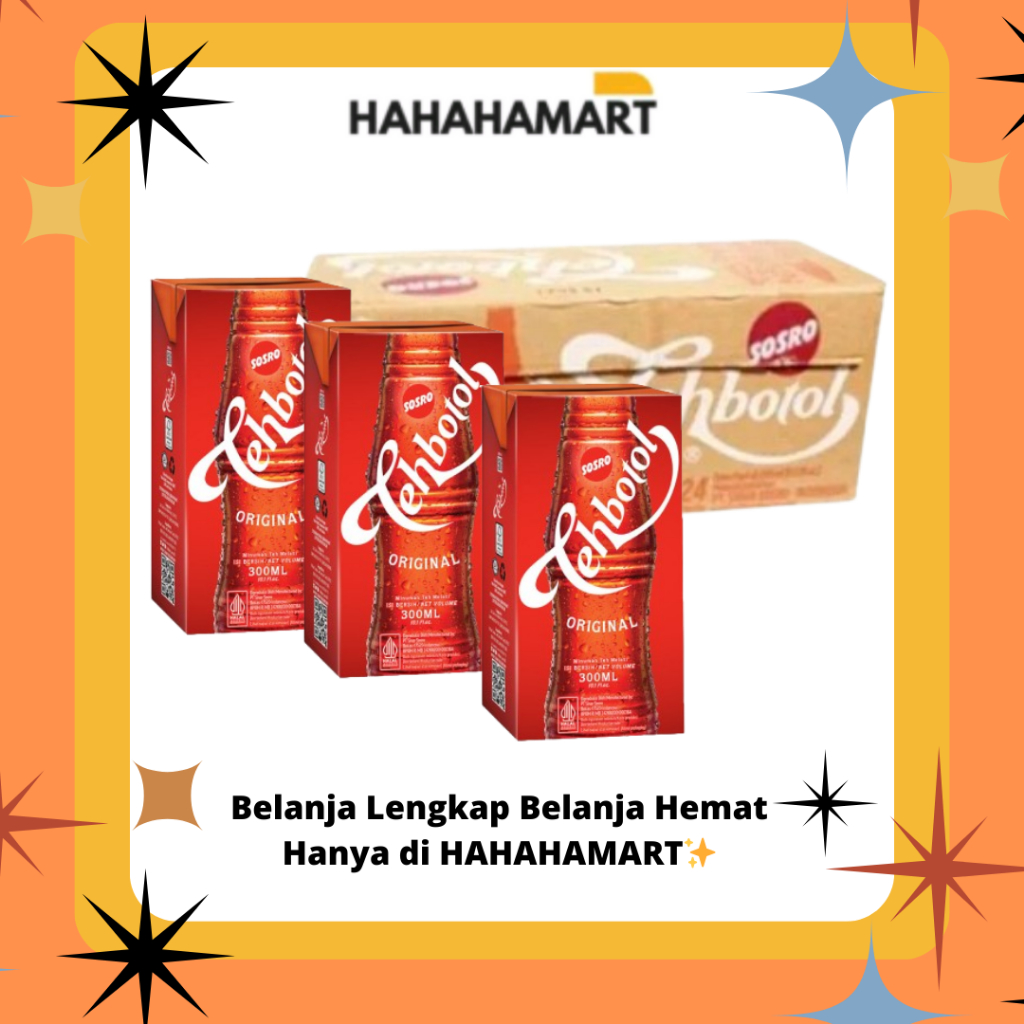 Jual Sosro Teh Botol Kotak 300ml Harga Karton Isi 24 Pcs | Shopee Indonesia