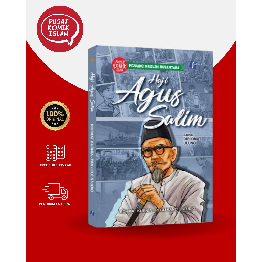 Jual Komik Haji Agus Salim : Sang Diplomat Ulung / Komik Pejuang Muslim ...