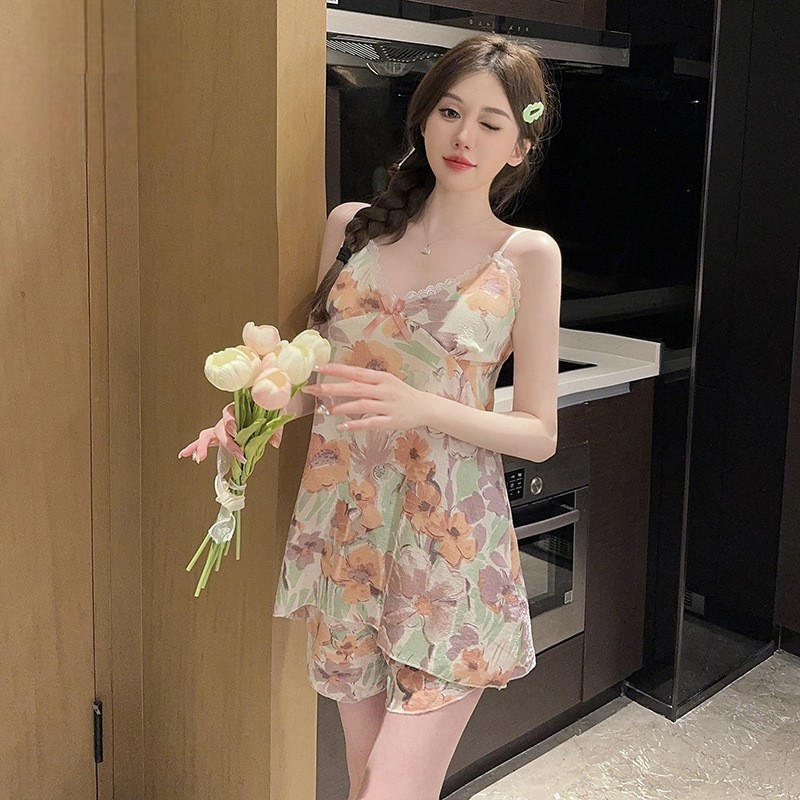 Jual Daster Mini Floral Cewek, Bahan Adem Lembut, Ada Busa Bisa Dilepas ...