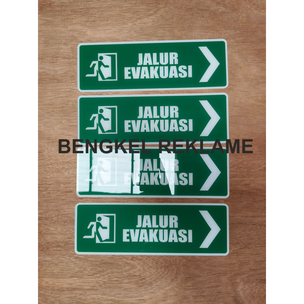 Jual Sign Jalur Evakuasi - Rambu Jalur Evakuasi - Rambu Titik Kumpul - Rambu Exit - Rambu ...