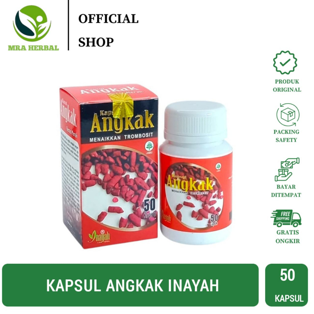 Jual Angkak Inayah 50 Kapsul | Ekstrak Angkak Beras Merah Membantu ...