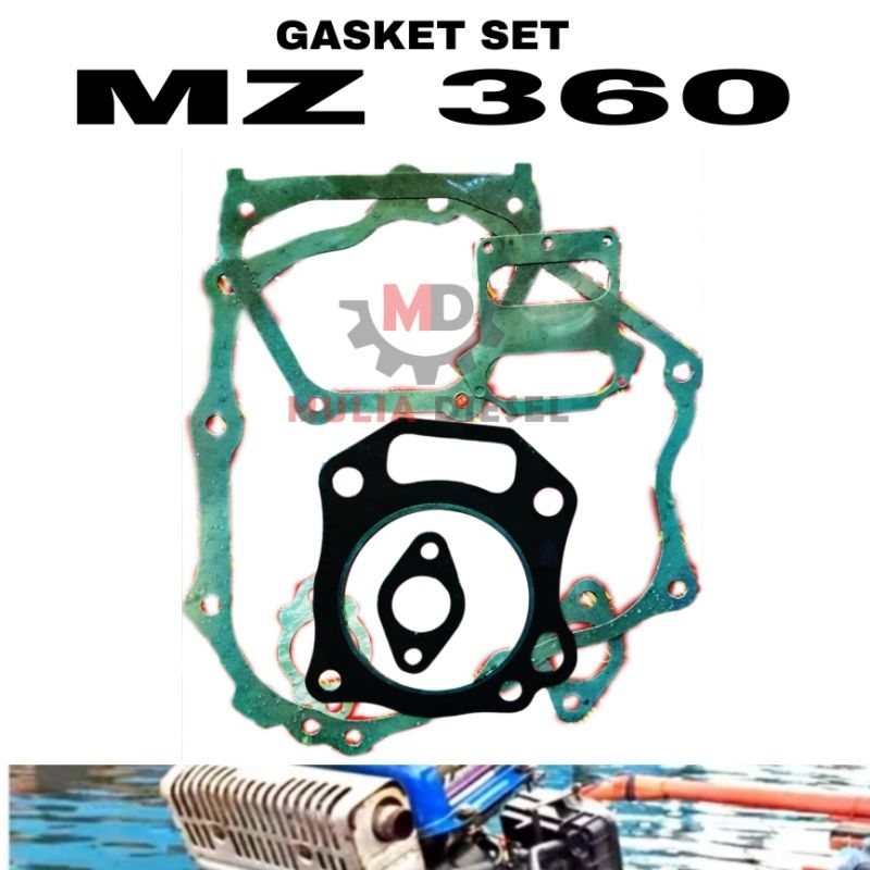 Jual Packing Set Komplit Pak Mesin Penggerak Bensin Yamaha MZ300 MZ360 ...
