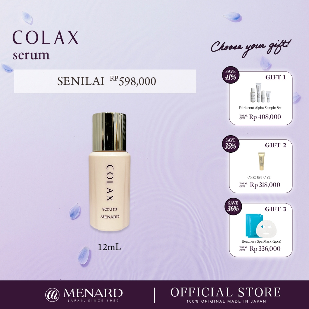 Jual MENARD SUNCARE COLAX SERIES - Colax Serum Trial Kit ( 12 mL ...