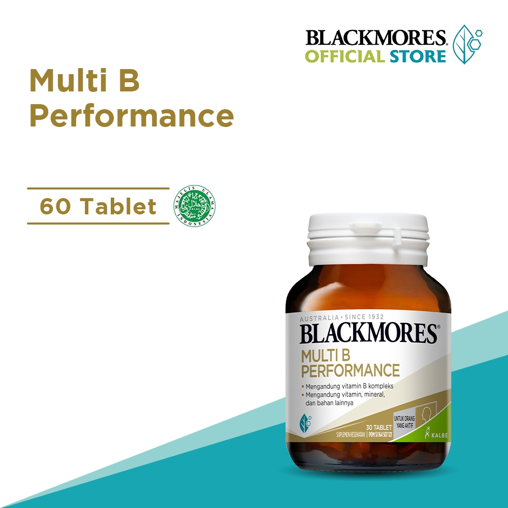 Jual Blackmores Multi B Performance (60) | Shopee Indonesia