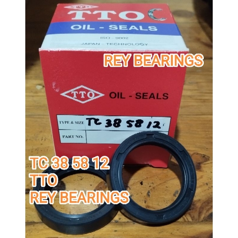 Jual Oil seal TC 38 58 12 merk TTO | Shopee Indonesia