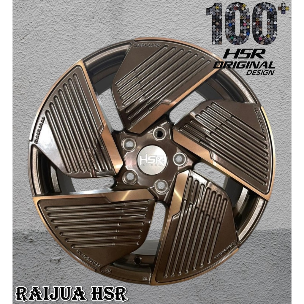 Jual Velg Hsr Raijua Ring 17 Velg Racing Lebar 7,5 ET 45 Cocok Untuk Xpander Hrv Terios Ertiga ...