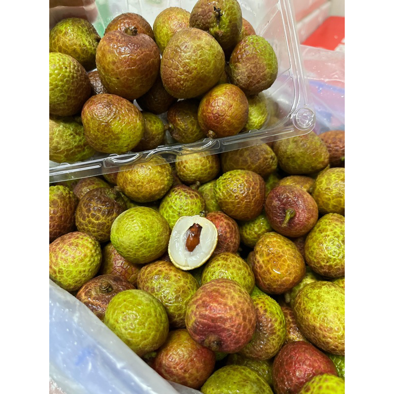 Jual BUAH LYCHEE LECI | PACK 500 GR | BANYAK AIR MANIS SEGAR | Shopee ...