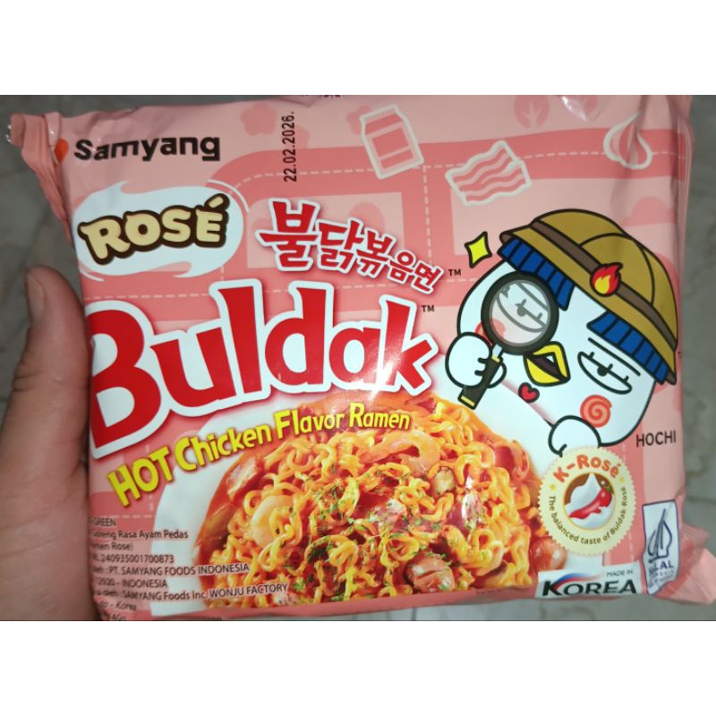 Jual SAMYANG ROSE BULDAK HOT CHICKEN FLAVOR RAMEN 140 GRAM | Shopee ...