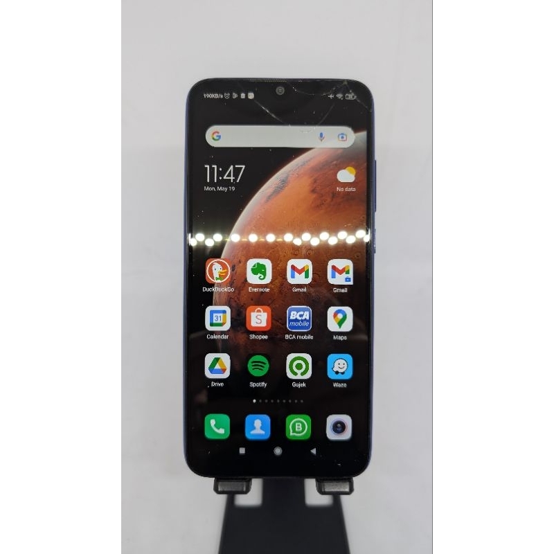 Jual Redmi Note 7 4Gb 64Gb Fungsi Normal Layar Retak Bekas Kantor ...