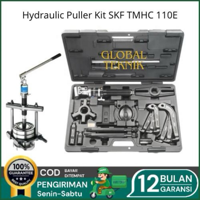 Jual Hydraulic Puller Kit SKF TMHC 110E Powerful combination of a jaw ...