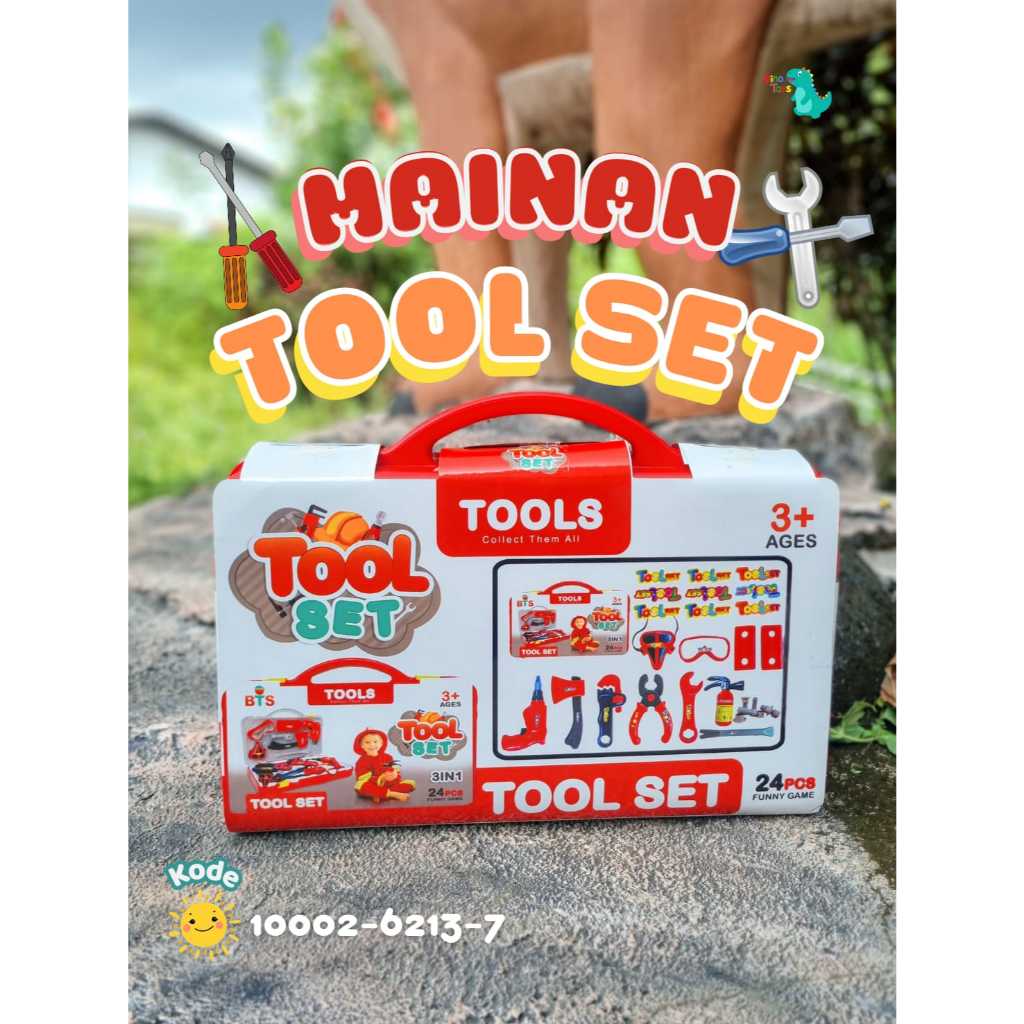 Jual MAINAN ANAK ARSITEK KOPER TOOL SET 3in1 / ALAT TUKANG PERKAKAS ...