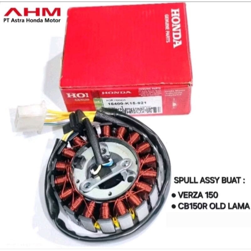 Jual SPULL SPUL STATOR COMP VERZA 150 CB150R LAMA ORIGINAL HONDA THAILAND | Shopee Indonesia
