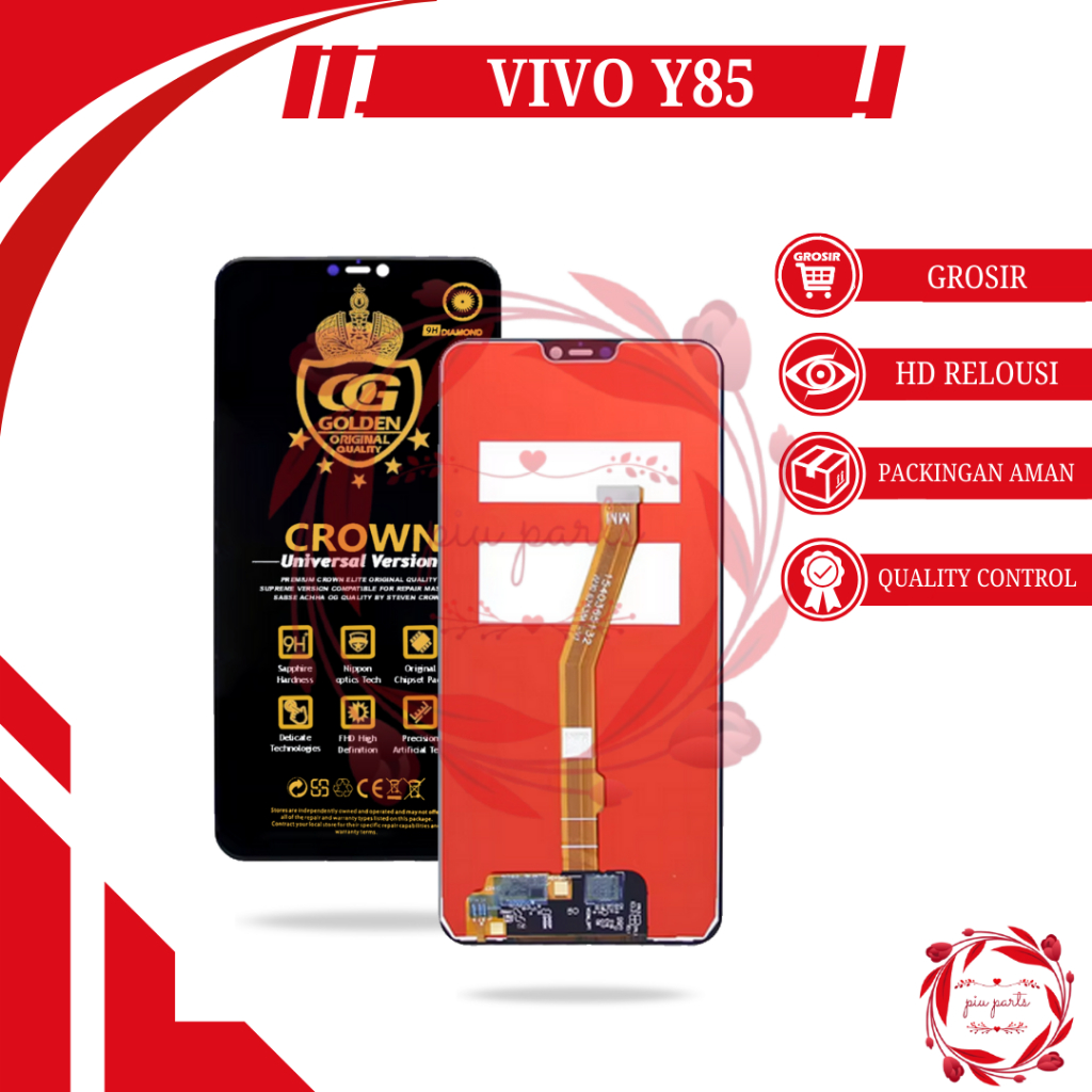 Jual LCD VIVO V9 / V9 YOUTH / V9 PRO / Y85 / Y85A TOUSCREN FULLSET ...