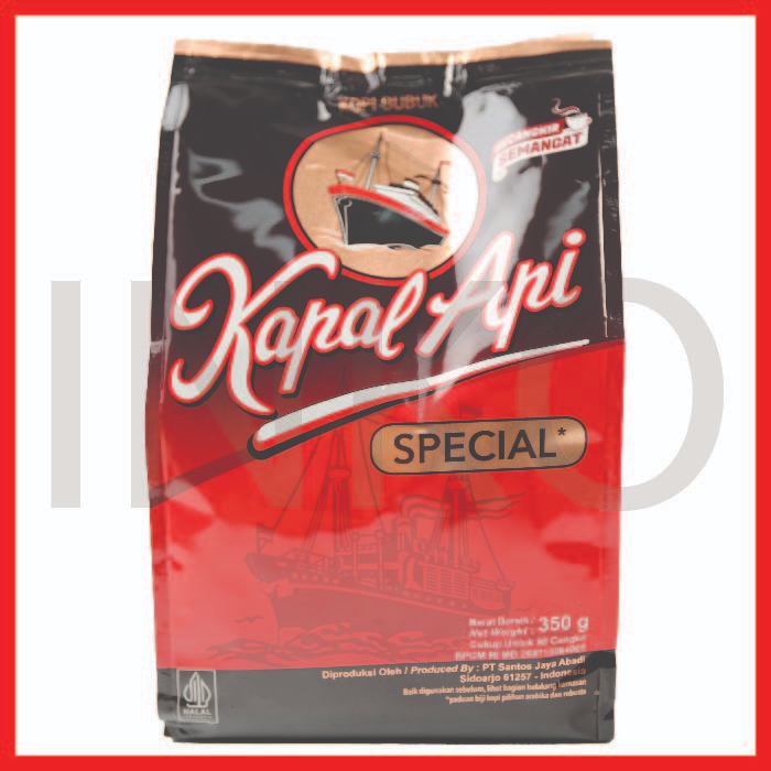 Jual KAPAL API SPECIAL KOPI BUBUK COFFEE POUCH 350GR | Shopee Indonesia