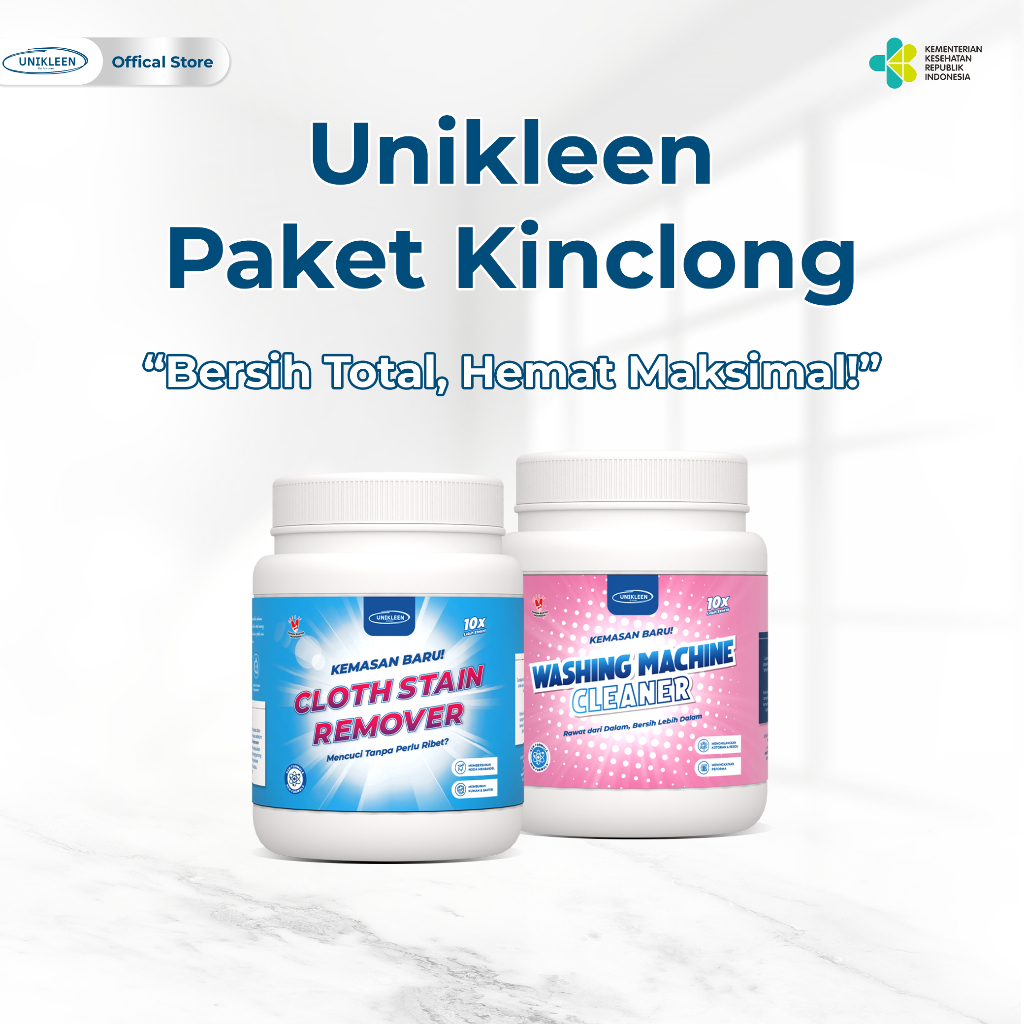 Jual UNIKLEEN By Adreena - Bundling 200gr, Pembersih mesin cuci ...