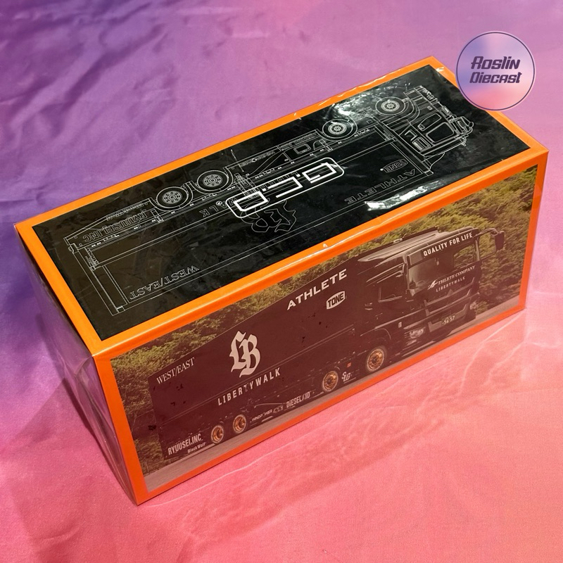 Jual Diecast 1:64 GCD Mitsubishi Fuso Super Great Transport LBWK ...