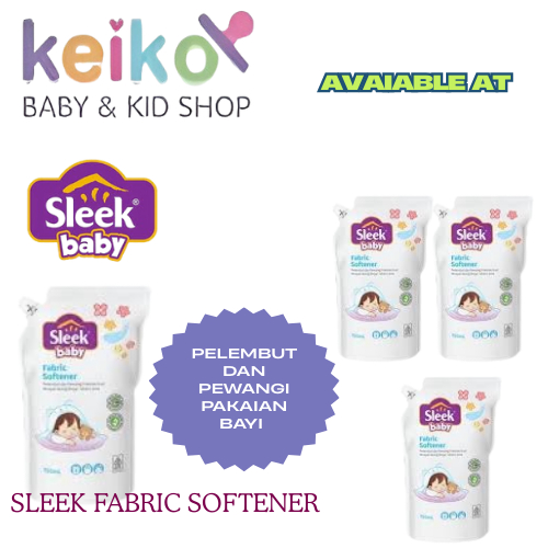 Jual SLEEK FABRIC SOFTENER 750ML | Shopee Indonesia