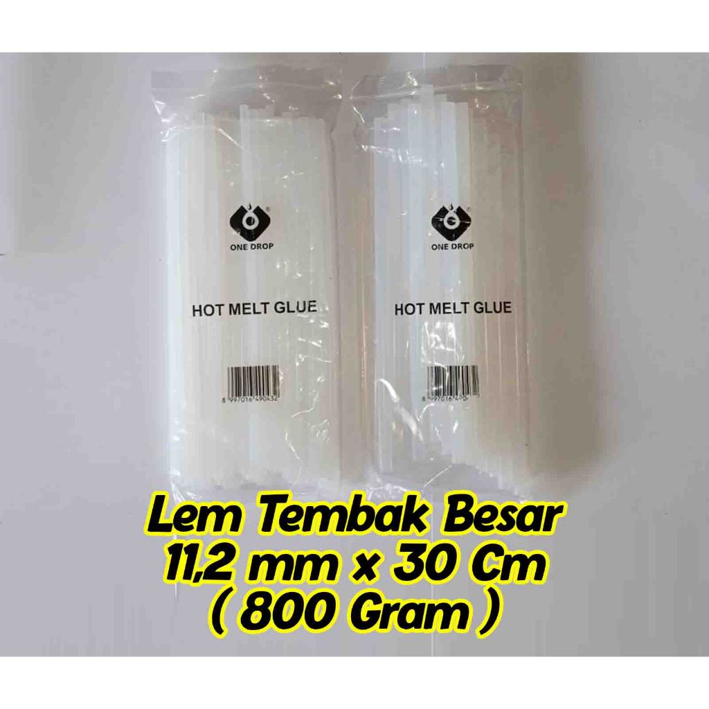 Jual Lem Bakar Besar / Isi Lem Tembak One Drop Uk. 11,2 mm x 30 Cm Lem ...