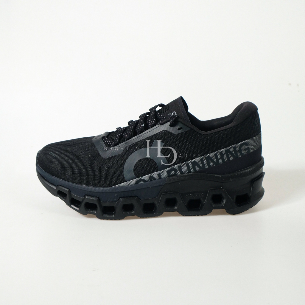 Jual On Cloudmonster 2 Men Running Shoes Triple Black 3ME10121043 ...