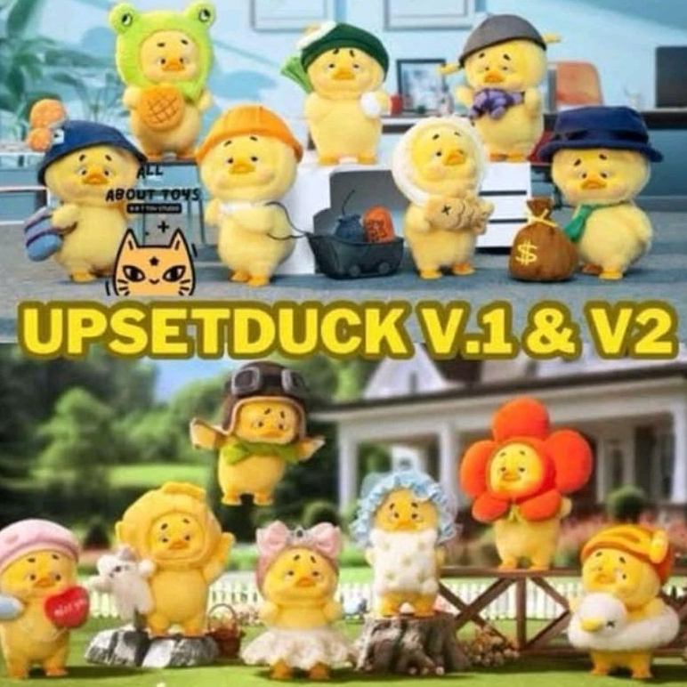 Jual ASHOME Original Upset duck v1 v2 v3 100% original/ boneka upset ...