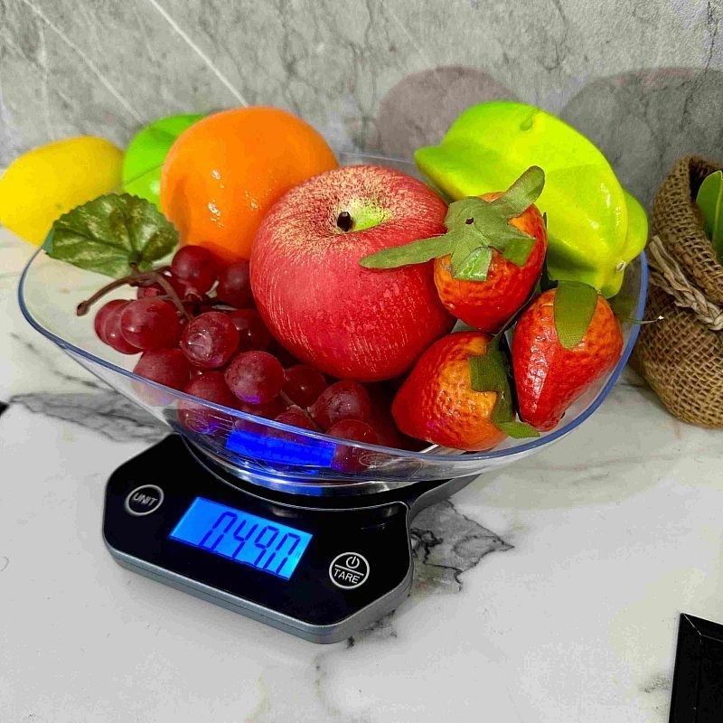 Jual IDEALIFE - Digital Kitchen Scale – Timer + Bowl - Timbangan Kue ...
