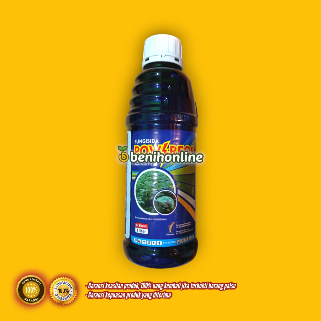 Jual FUNGISIDA POWERFOS 410 SL 1 LITER Asam Fosfit Panen Raya | Shopee ...
