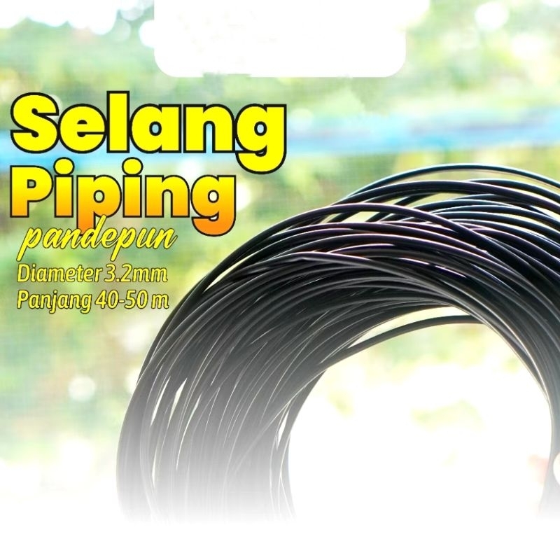 Jual Selang Drip Selang Irigasi Pertanian 3.0 mm Selang Pandepun Selang ...