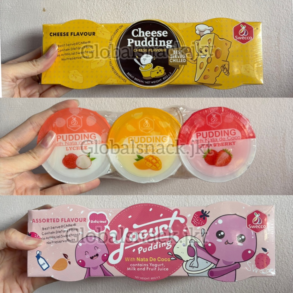 Jual Sweco Pudding With Nata de Coco Pudding Fruit Assorted / Yogurt ...