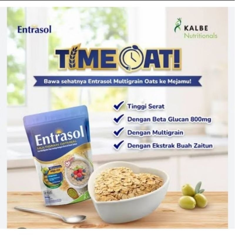 Jual Entrasol Multigrain Oatmeal 180gr Ed April 2026 | Shopee Indonesia