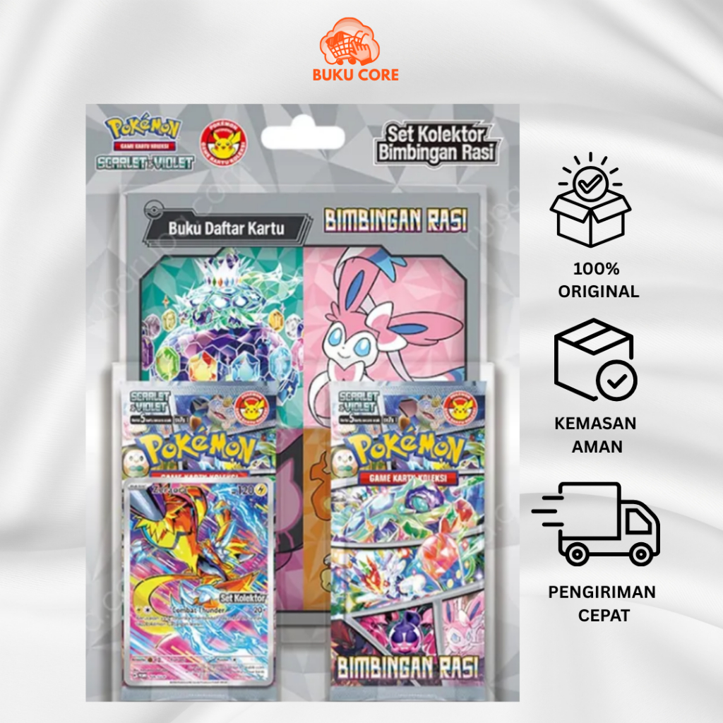 Jual KARTU POKEMON SET KOLEKTOR BIMBINGAN RASI / Pokemon TCG Indonesia - Set Kolektor Bimbingan ...