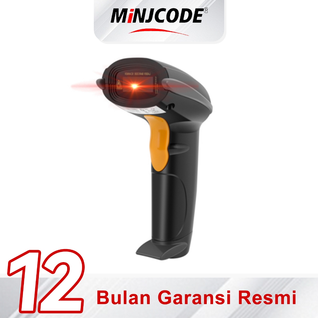 Jual Barcode Scanner 1D Auto Scan Scanner Wire Kabel Untuk Keperluan ...