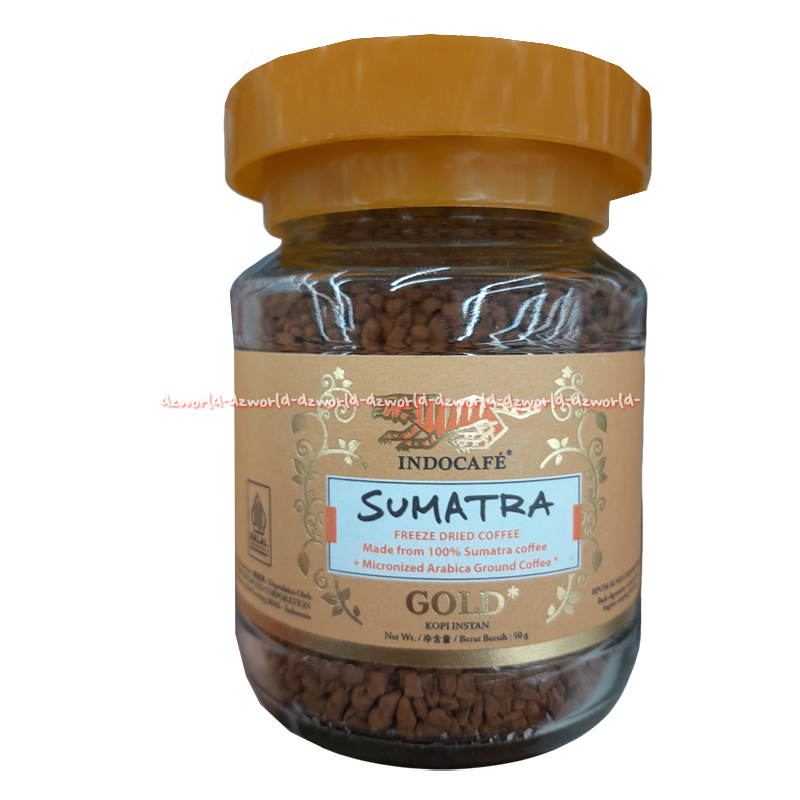 Jual Indocafe 50gr Sumatra Gold Kopi Instan Freeze Dried Coffee Kopi ...