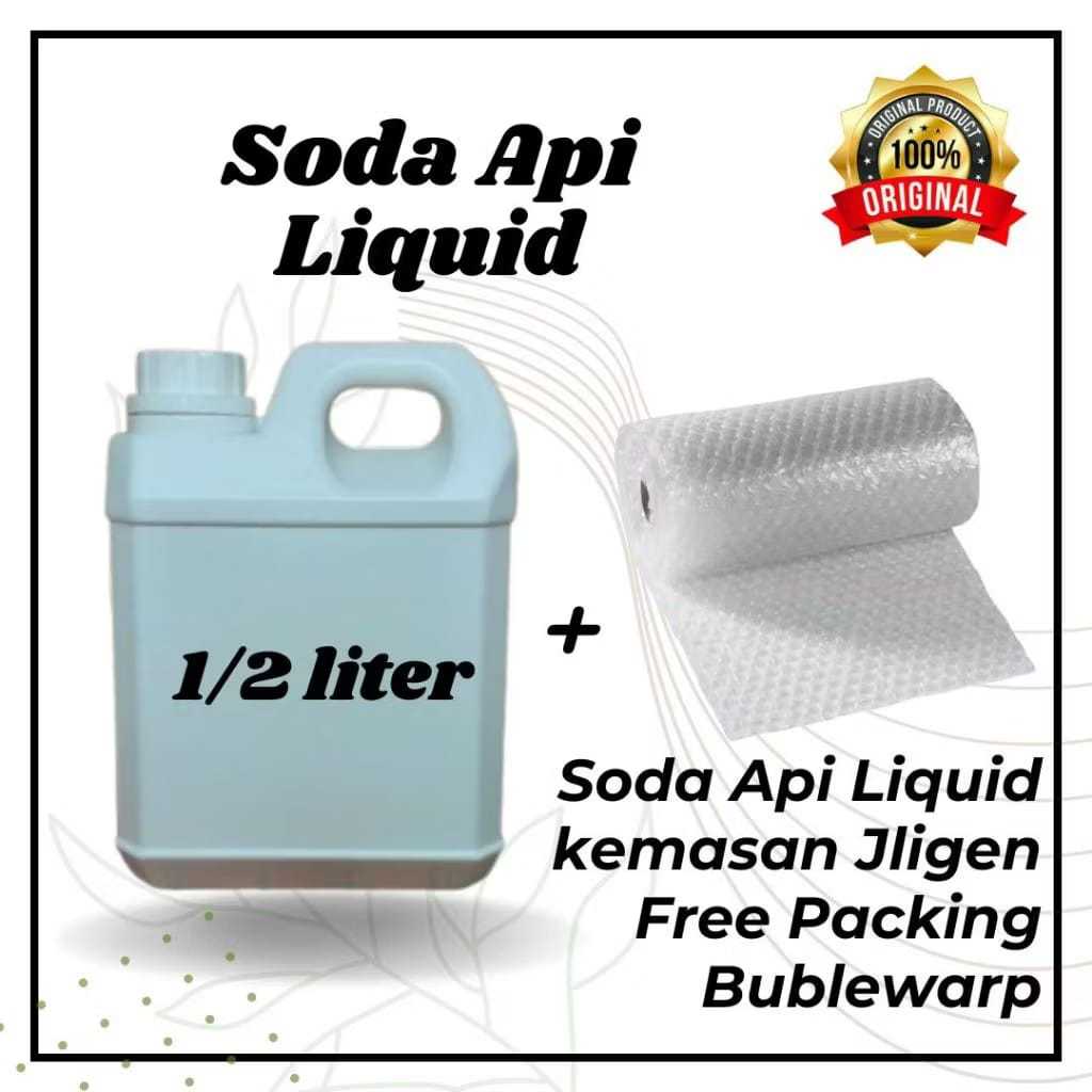 Jual Soda Api Cair 500ml Caustic Soda Liquid NAOH Liquid Antri Sumbat ...
