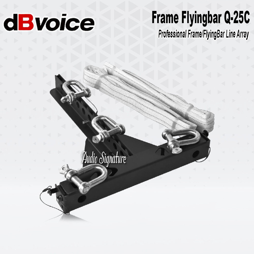 Jual Frame FlyBar Flying Bar Speaker Line Array DBVOICE Q 25C | Q25C ...