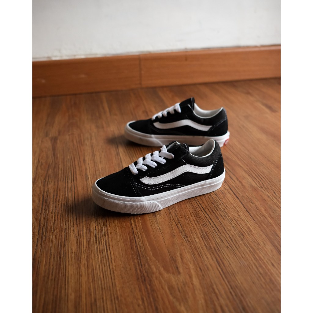 Jual SEPATU OLD SKOOL KIDS - BLACK WHITE | Shopee Indonesia