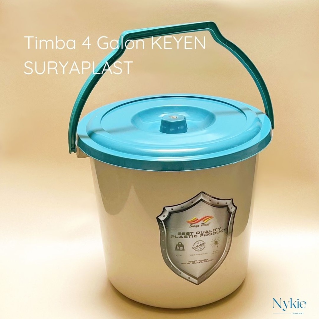Jual Timba Air 4 Galon Plastik Tebal KEYEN SURYAPLAST | Shopee Indonesia