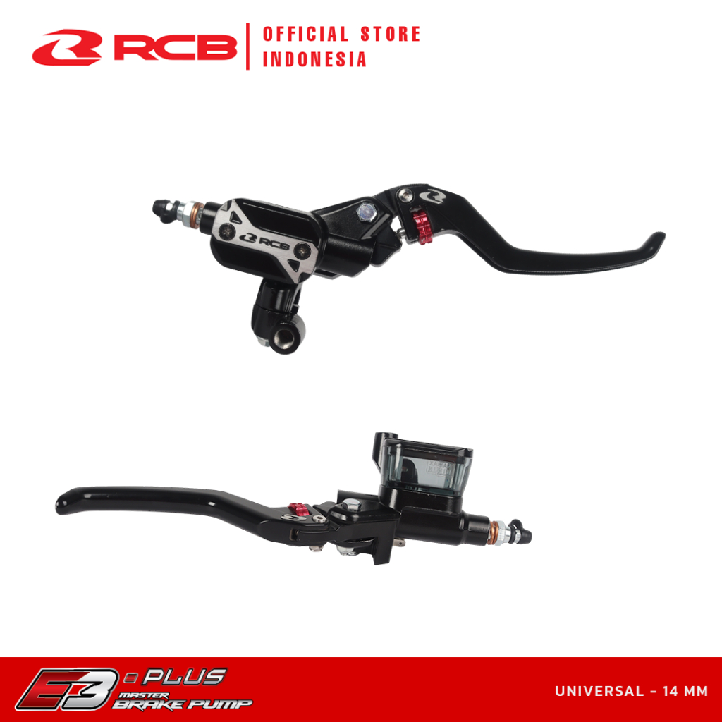 Jual RCB Master Brake Pump E3+ ( KOTAK ) Universal -14mm - [ Kanan ...