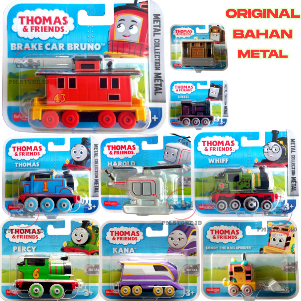 Jual diecast Thomas and friend new look original 100 persen mattel ...