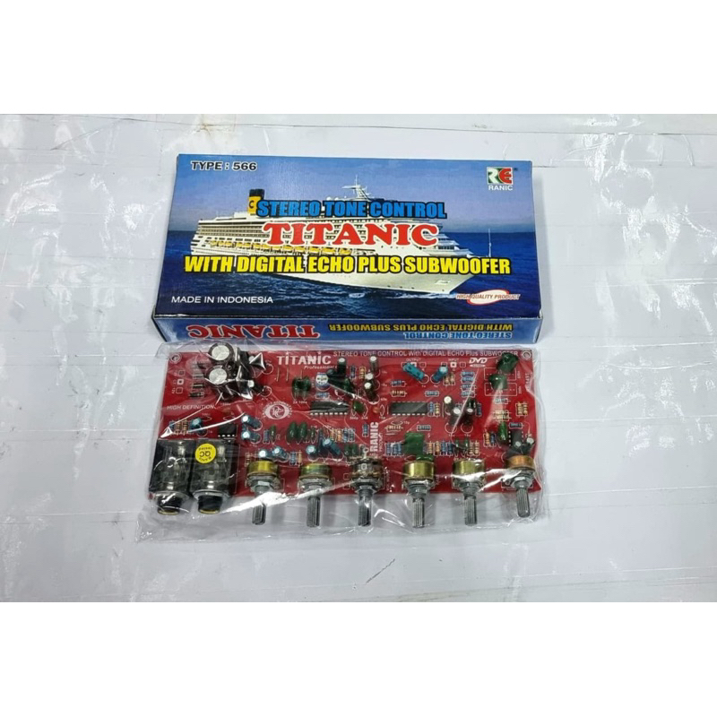 Jual Stereo Tone Control Titanic With Digital Echo Plus Subwoofer Type ...