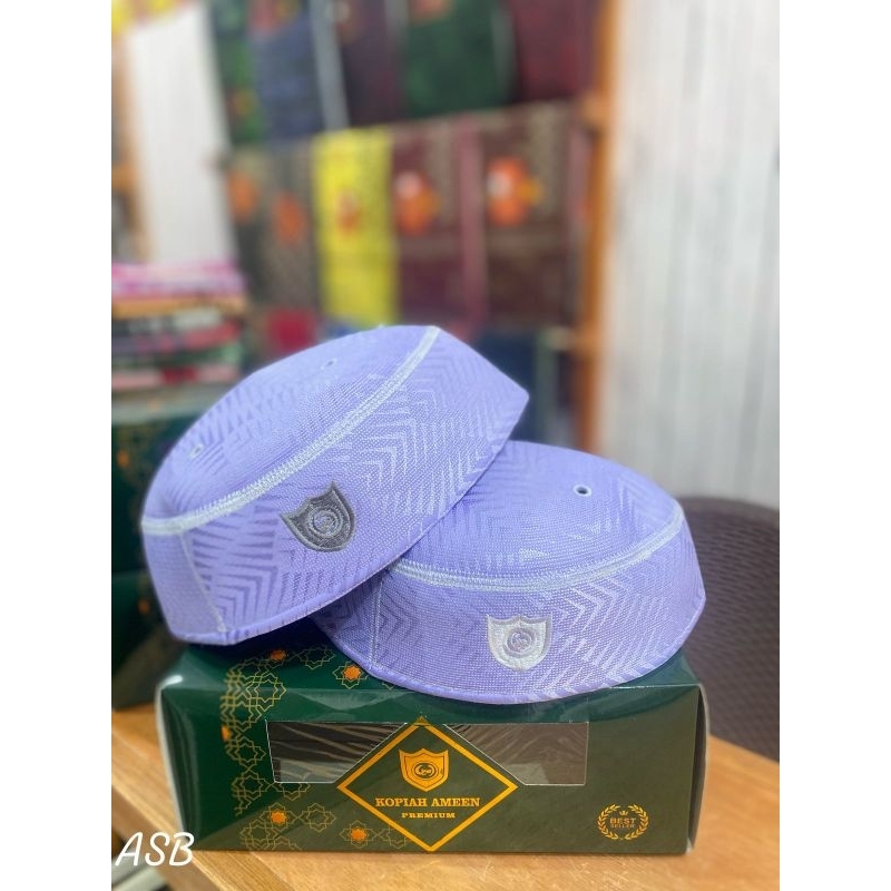 Jual Kopiah Malaysia A5 Ameen, Kopiah ORIGINAL TEBAL ,Kopiah Putih,Peci ...