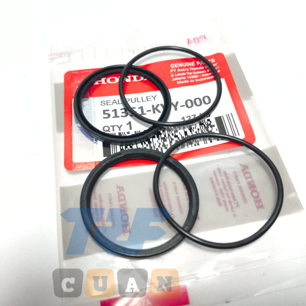 Jual seal pully sil O Ring Honda Beat Vario Spacy Scoopy Fi KVY set Seal Sil Puli Beat Karbu ...