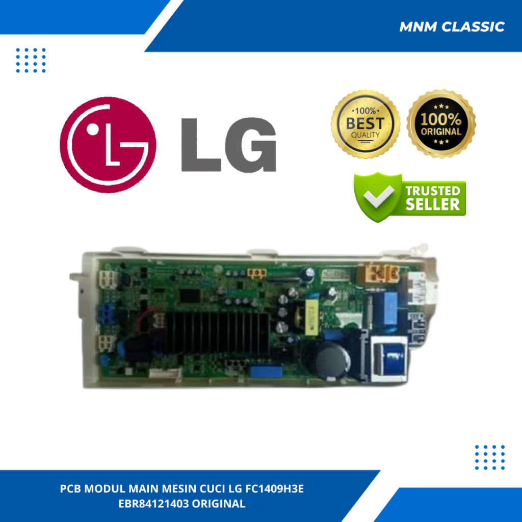 Jual PCB MODUL MAIN MESIN CUCI LG FC1409H3E EBR84121403 ORIGINAL ...