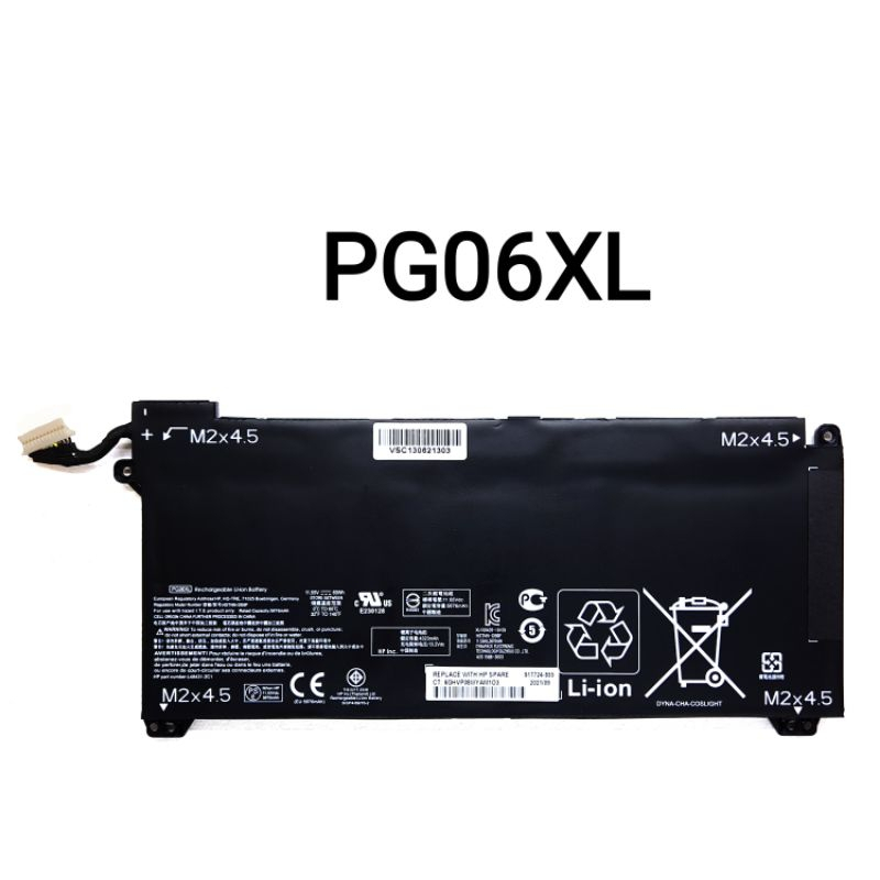 Jual Baterai Battery Laptop HP Omen 15-dh0105TX PG06XL | Shopee Indonesia