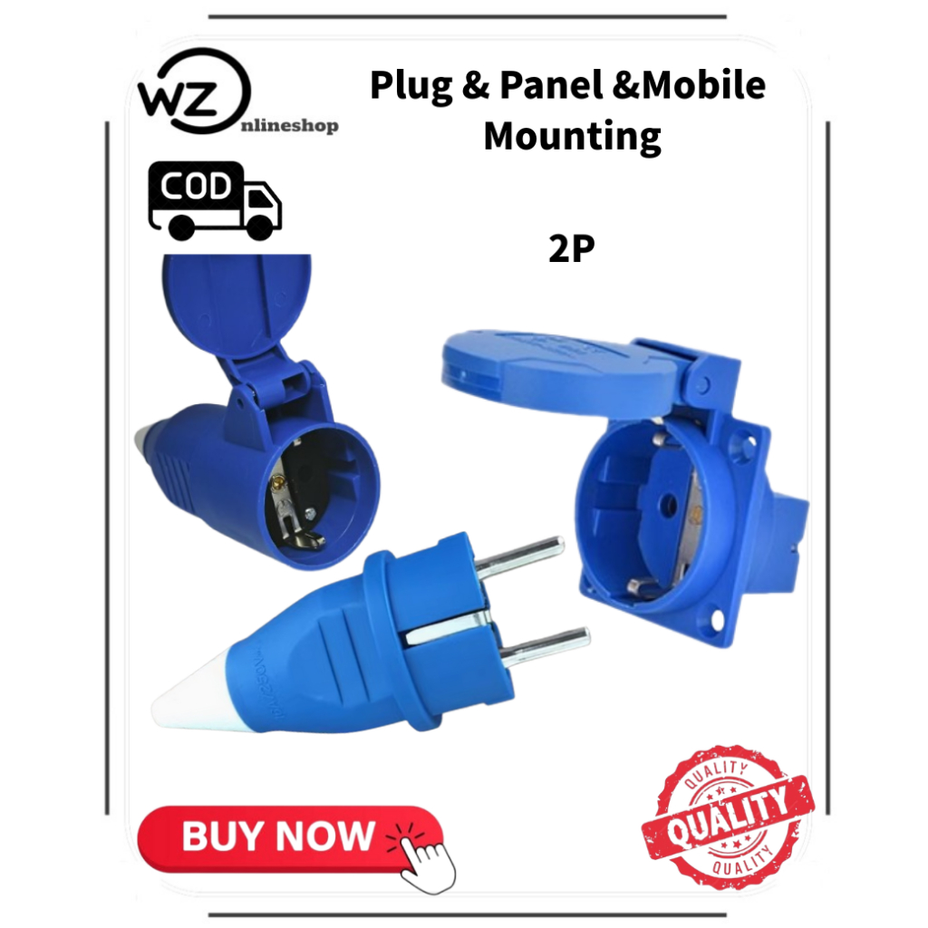Jual Plug&Panel& Mobile Mounting Industrial Plug/Soket Industri/Coupler/Stopkontak Genset 2 ...