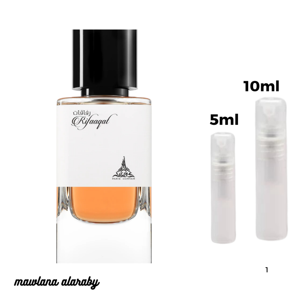 Jual Decant Tester Paris Corner Rifaqaat 5ml 10ml | Shopee Indonesia