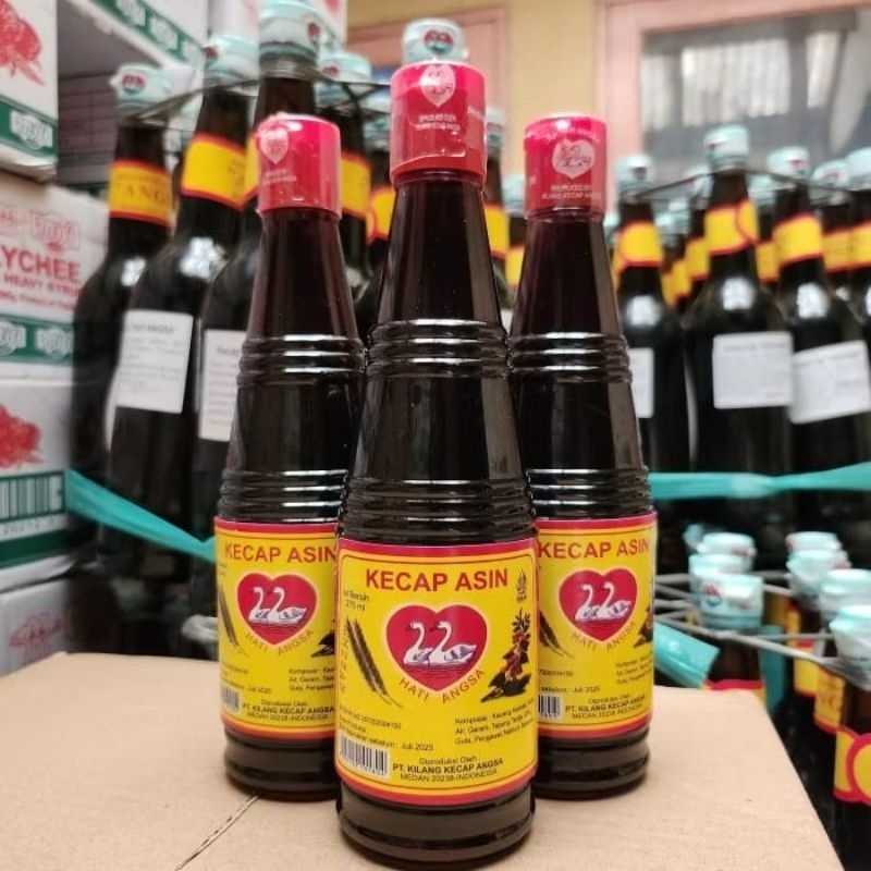 Jual KECAP ASIN CAP HATI ANGSA 275ml/botol | Shopee Indonesia