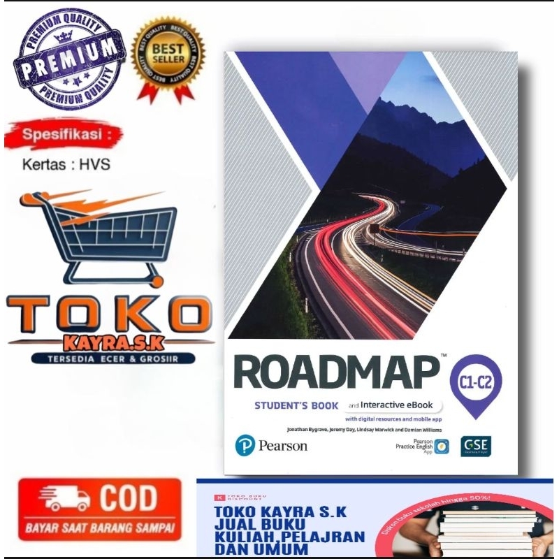 Jual buku Fullcolor berwana Roadmap C1-C2 Student's Interactive | Shopee Indonesia